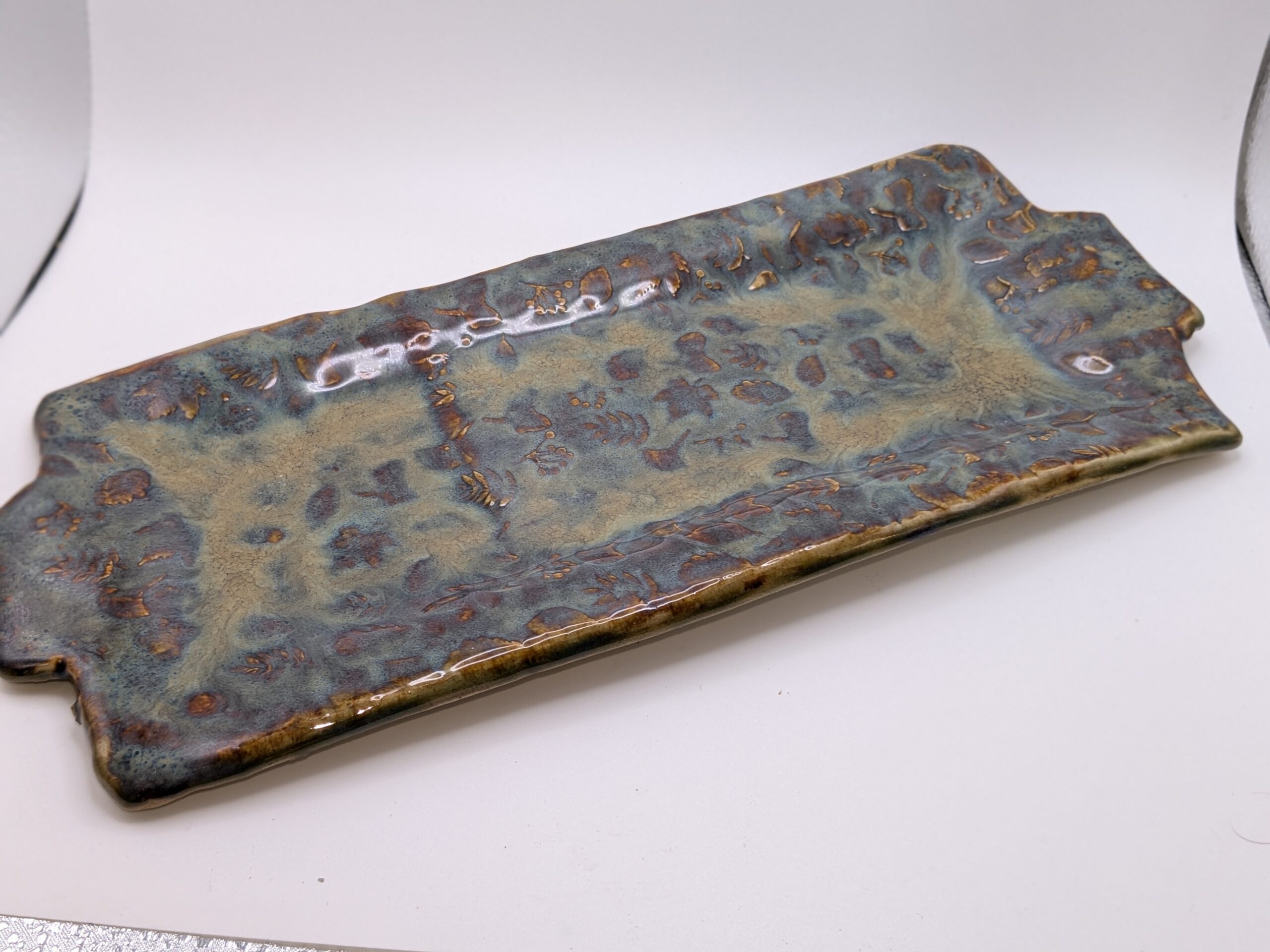Fall Leaf Platter - Refuge Pottery